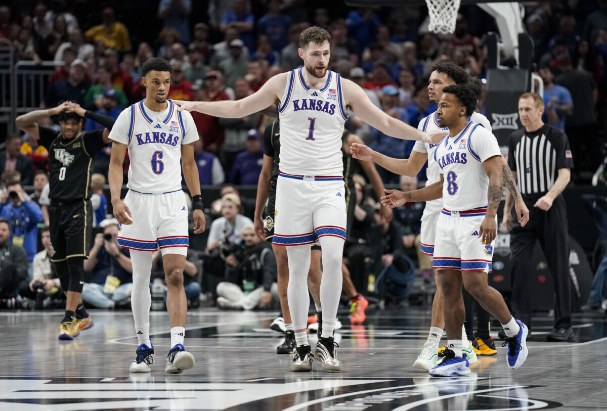 Photo Gallery: Kansas holds the line to beat UCF, 98-94 in OT - KU Sports